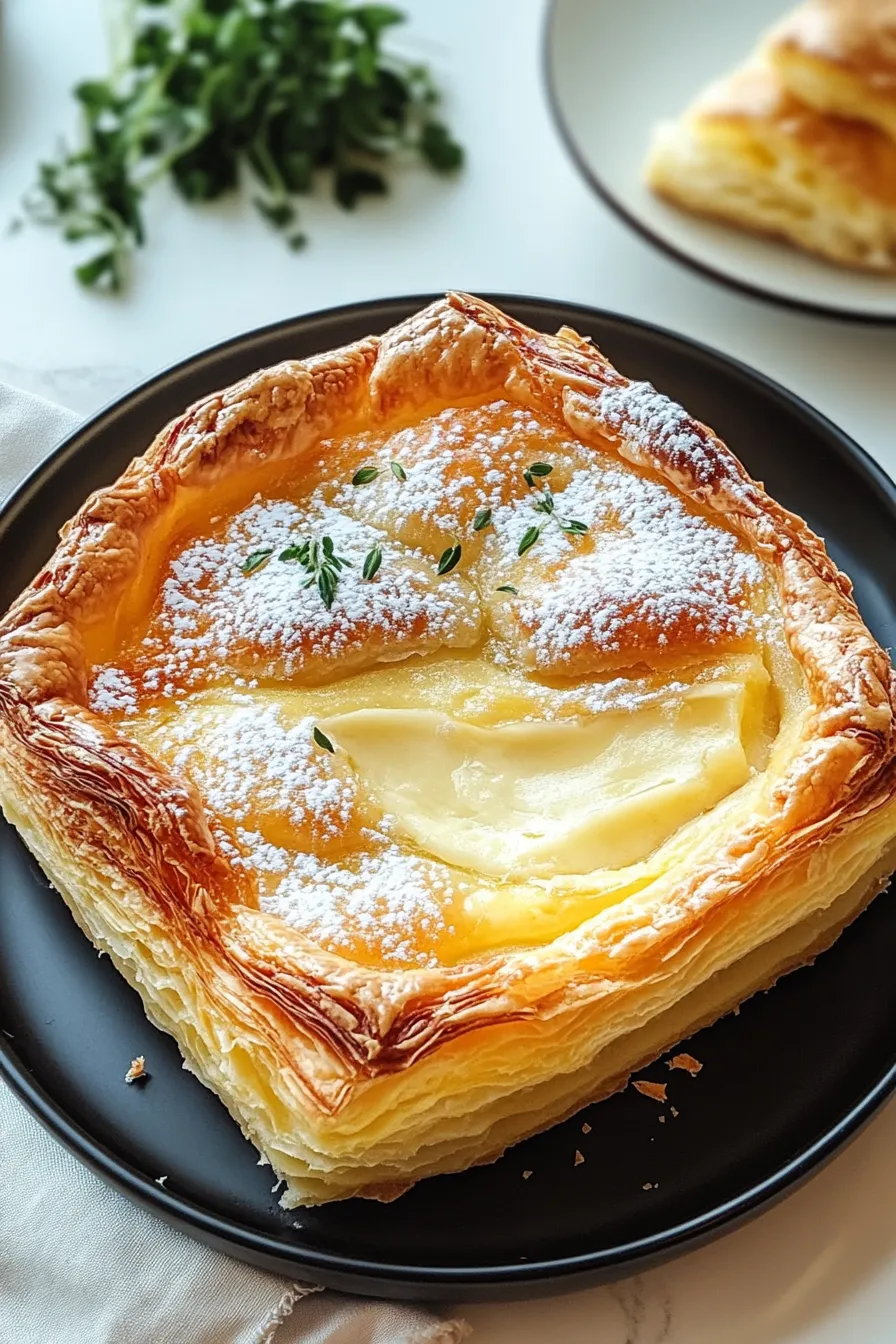 Vanilla Custard Puff Pastry Cake – OatsRecipes