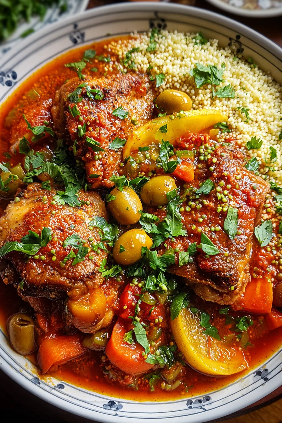 Moroccan Chicken Stew – OatsRecipes