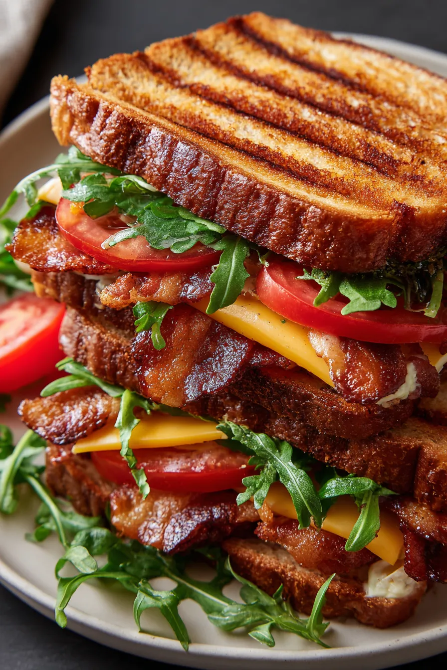 Crispy Grilled Bacon Sandwich with Savory Flavors – OatsRecipes