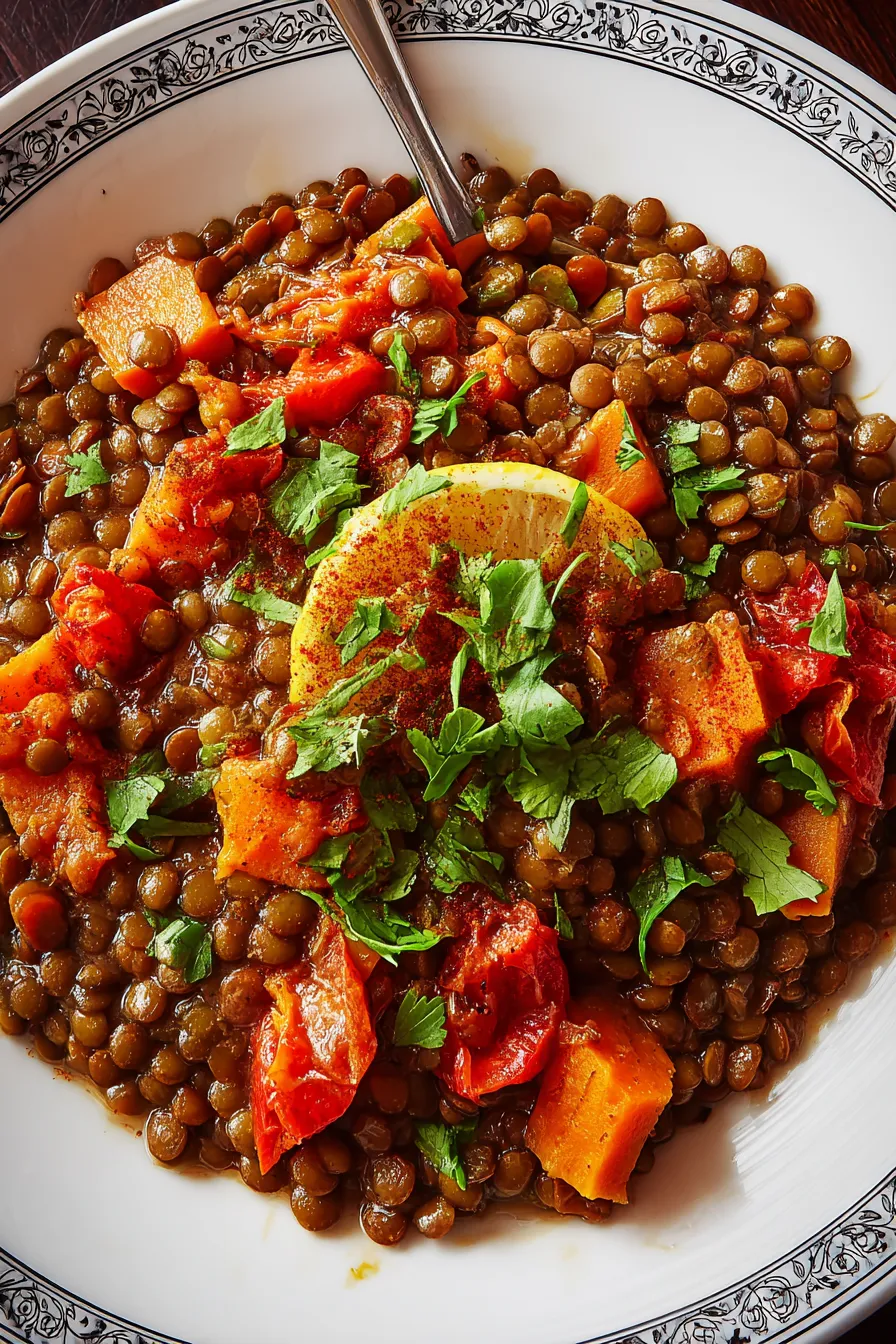 Moroccan Instant Pot Lentils – OatsRecipes