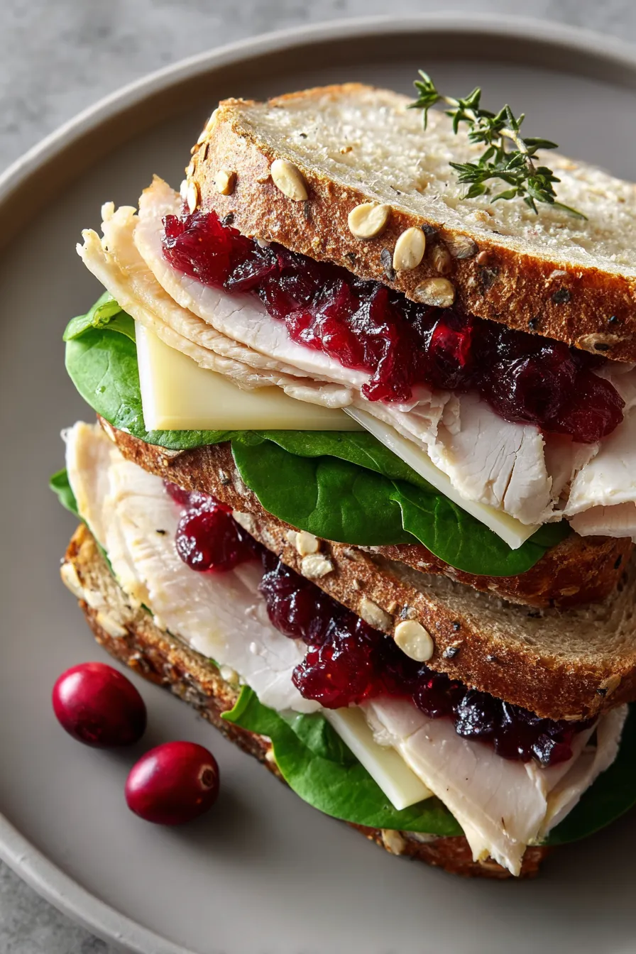 Hot Cranberry Turkey Sandwich – OatsRecipes