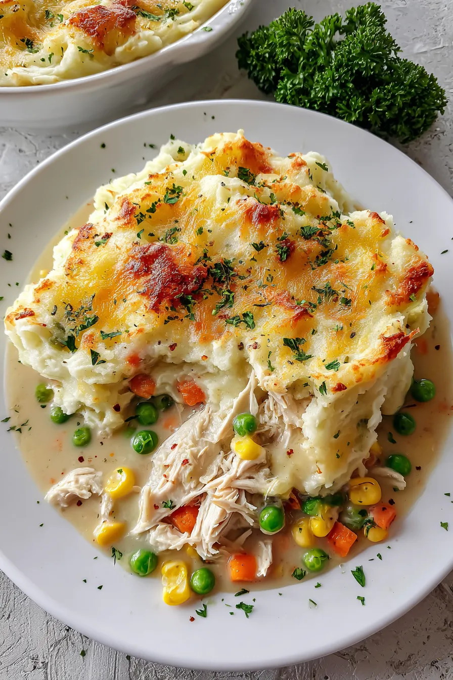 Turkey and Mashed Potatoes Casserole – OatsRecipes