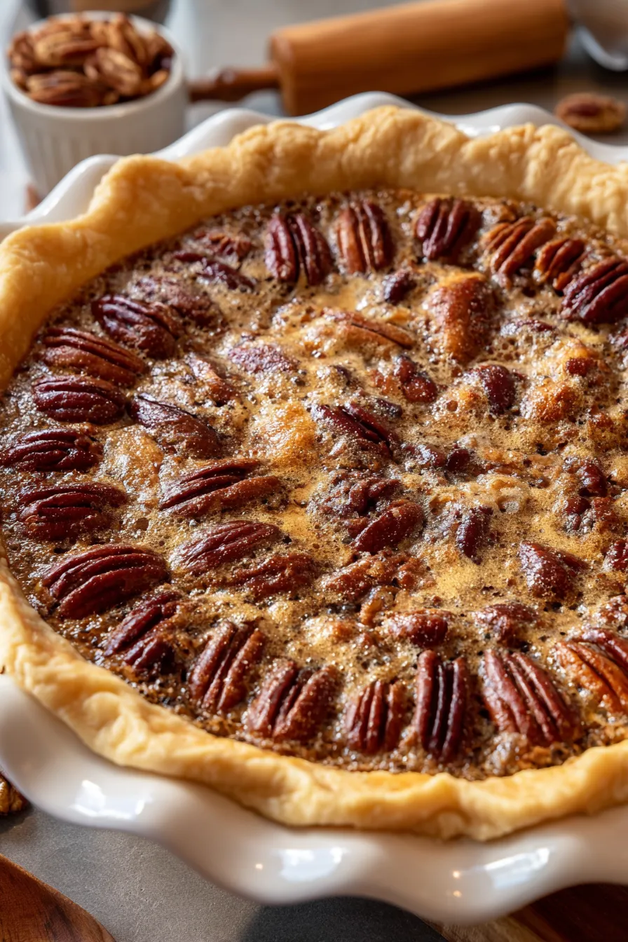 Rustic Southern Baked Pecan Pie – OatsRecipes