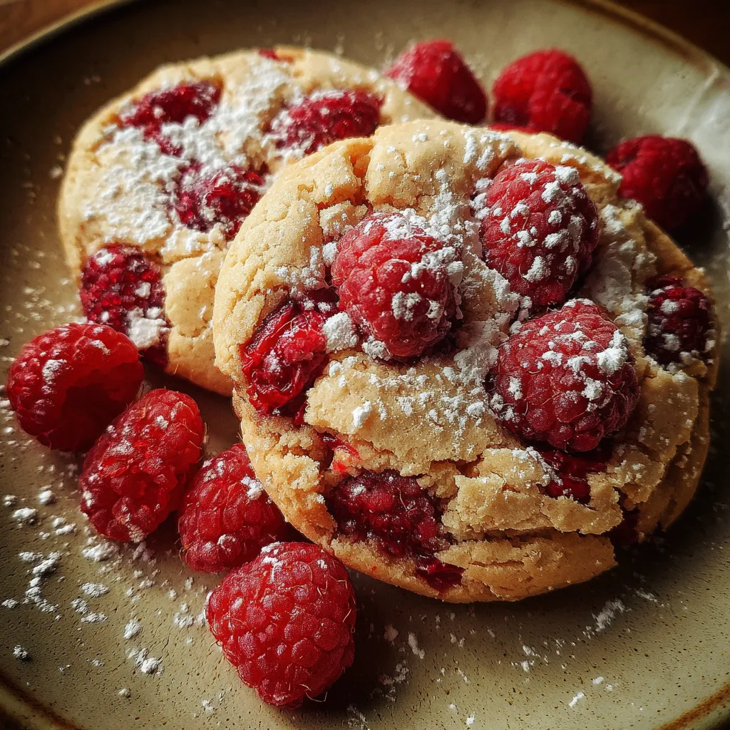 Sweet Tangy Baked Raspberry Cookie – OatsRecipes