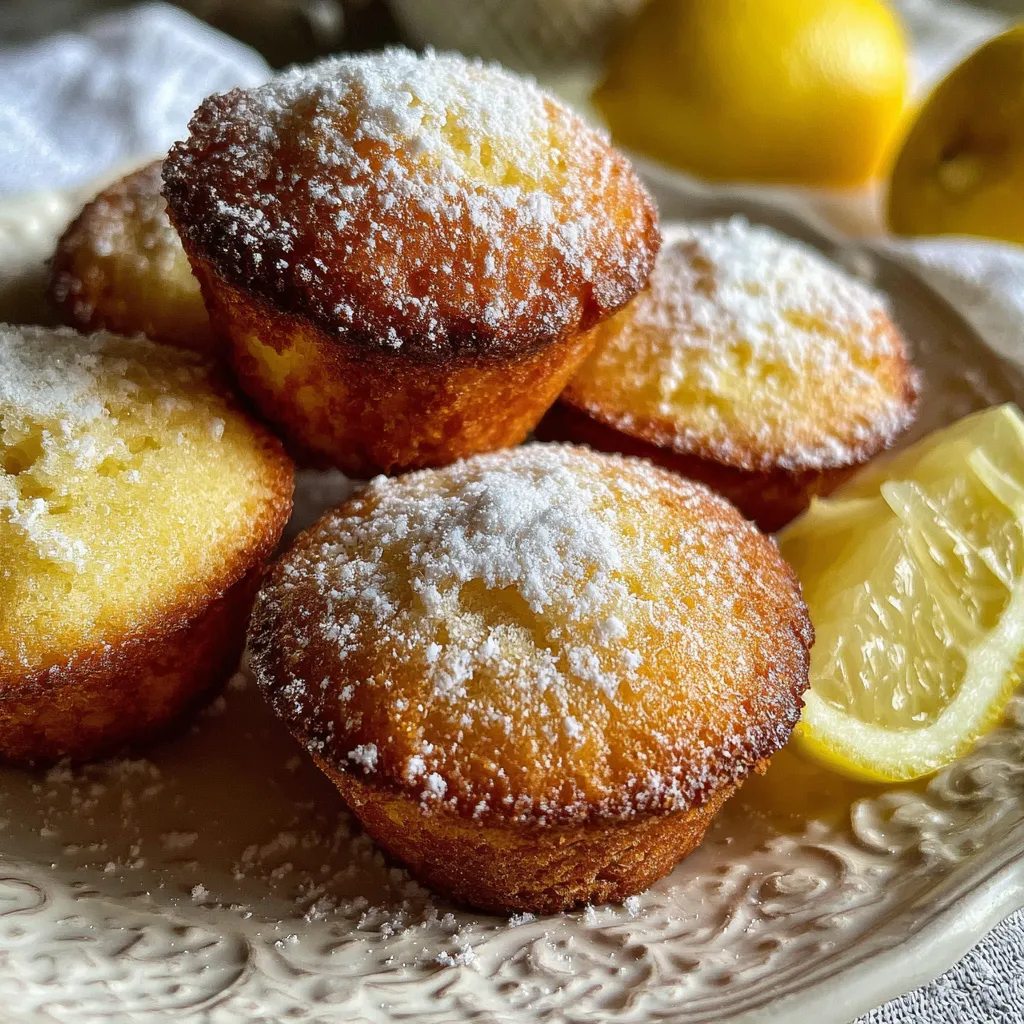 Mini Lemon Drop Cakes – OatsRecipes