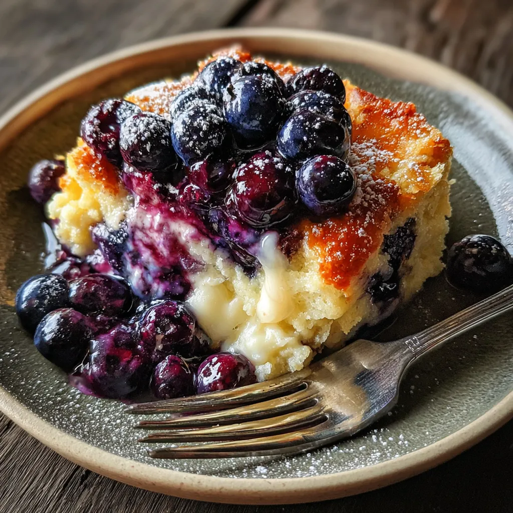 Sweet Creamy Baked Blueberry Delight – OatsRecipes